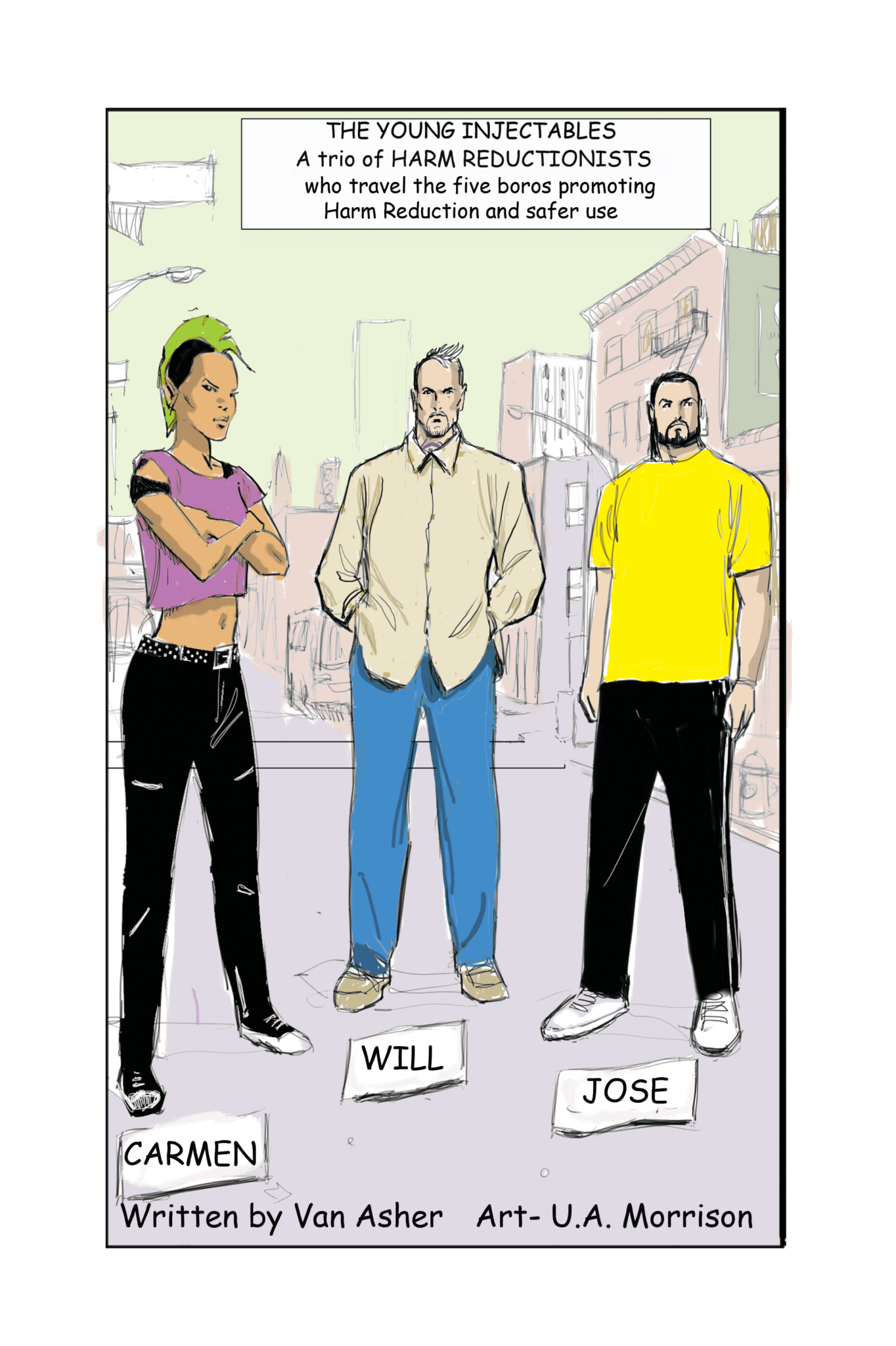 Read "The Young Injectables," a Harm Reduction Comic Book