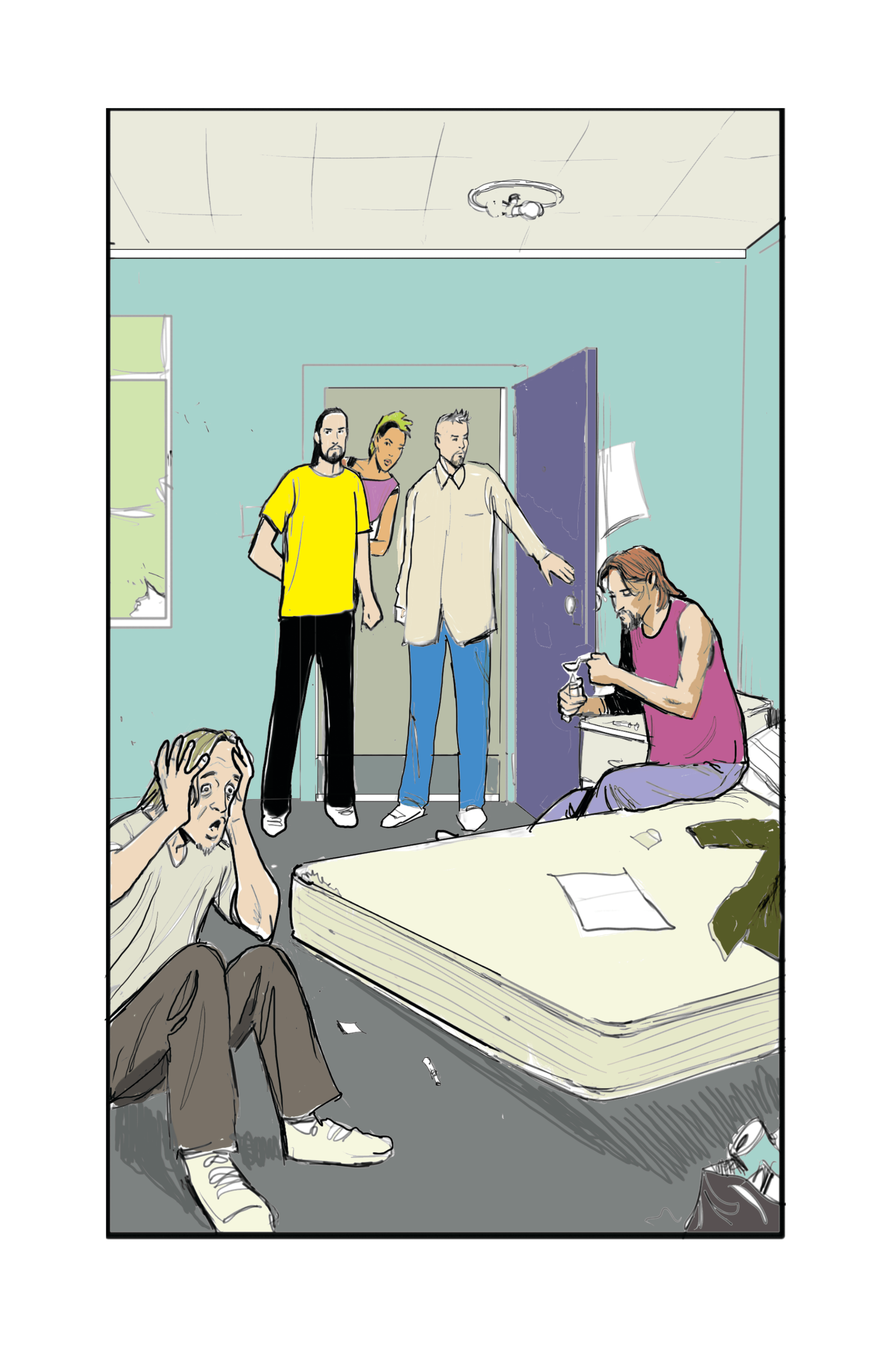 Read "The Young Injectables," a Harm Reduction Comic Book