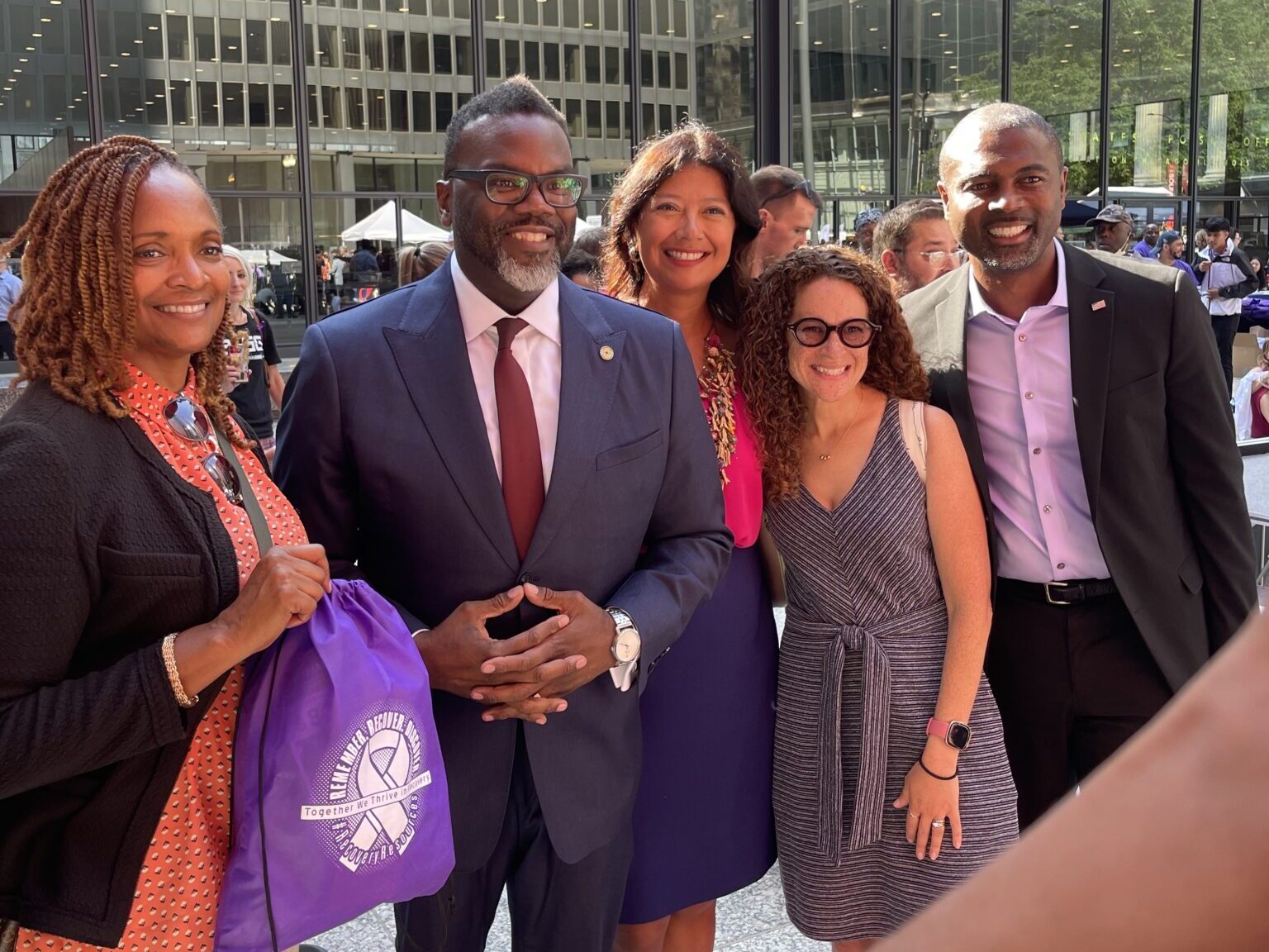 Chicago Activists Demand SCS at Overdose Awareness Rally