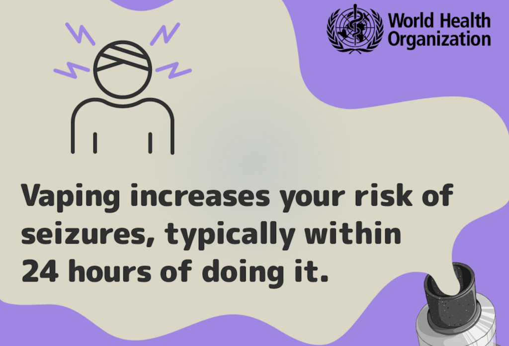 WHO Hits New Low With “Vaping Increases Seizure Risk” Tweet