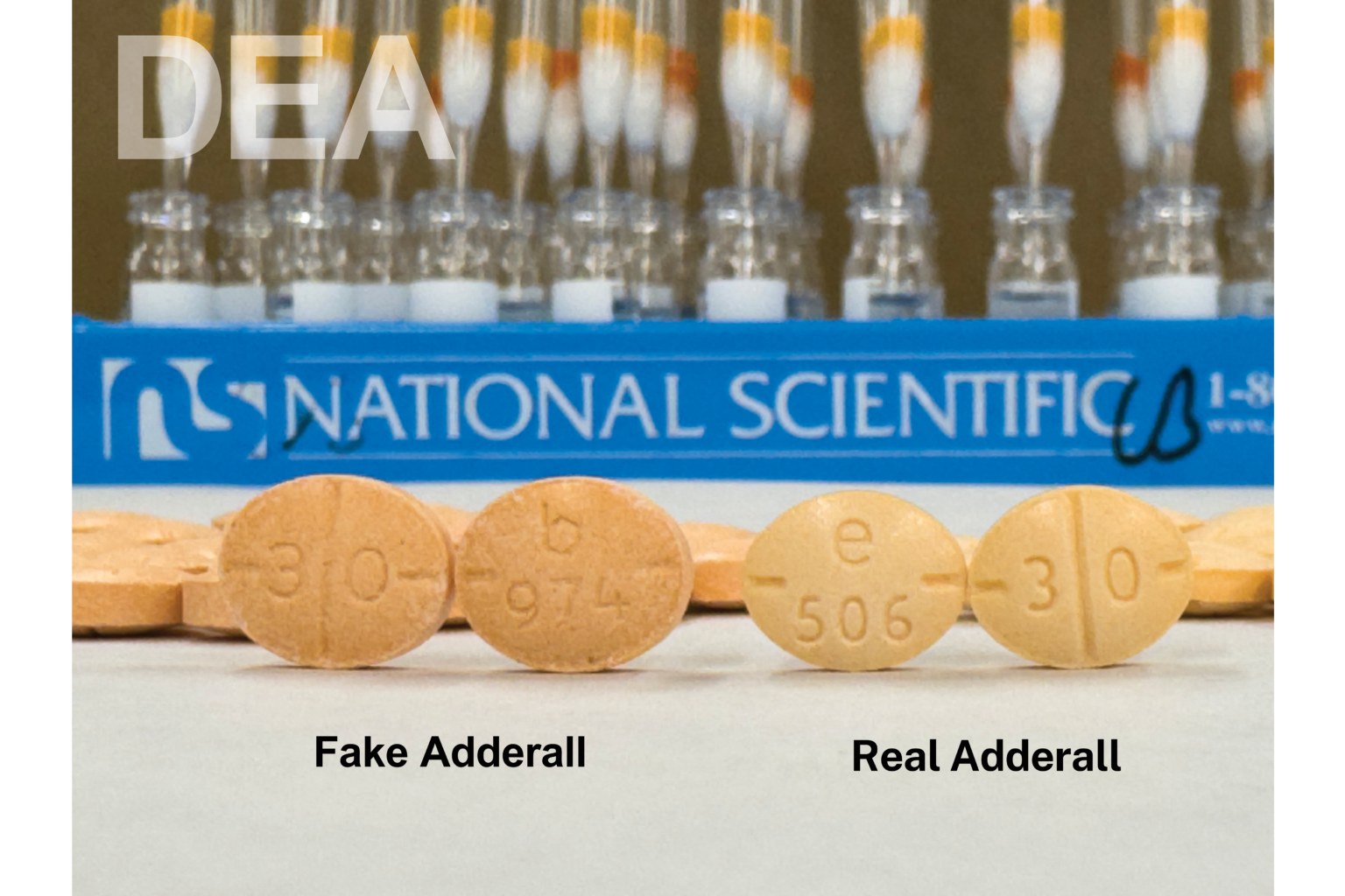 "First Time We've Seen That" Feds Say of Meth Pills They've Seen for Years